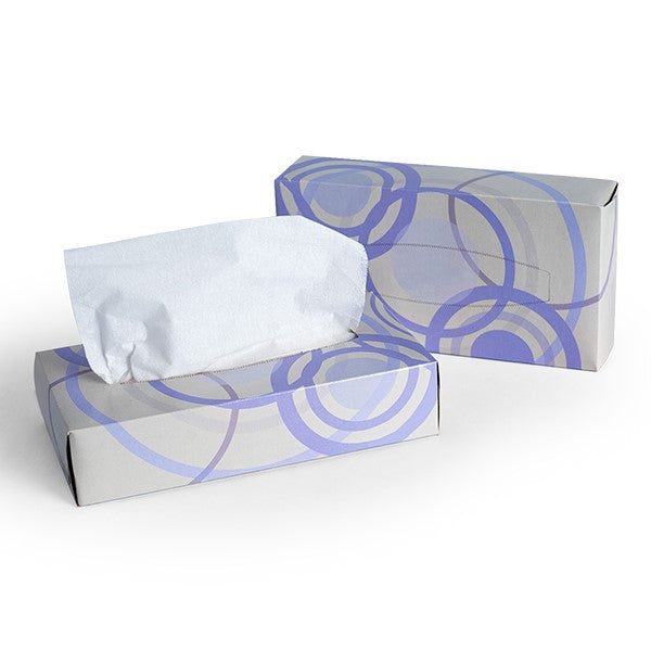 Standard Facial Tissue 2-Ply (Case of 30) – Compliance Safety